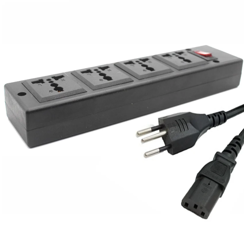 Multifunction-Switzerland-250v-13a-1-5m-4-jack-EU-Universal-power-Strip ...