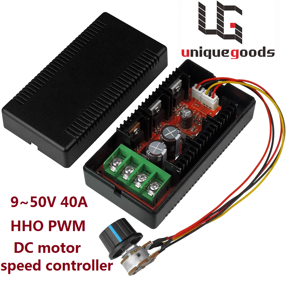 12V-24V-48V-200HZ-2000W-MAX-10-50V-40A-DC-Motor-Speed-Control-PWM-HHO ...