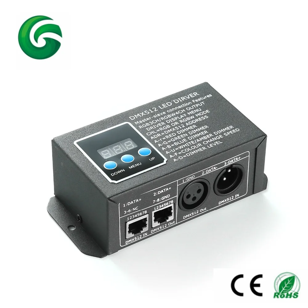 Factory Price DMX512 Led Controller 3CH 4CH Used with CE&RoHS-in RGB ...
