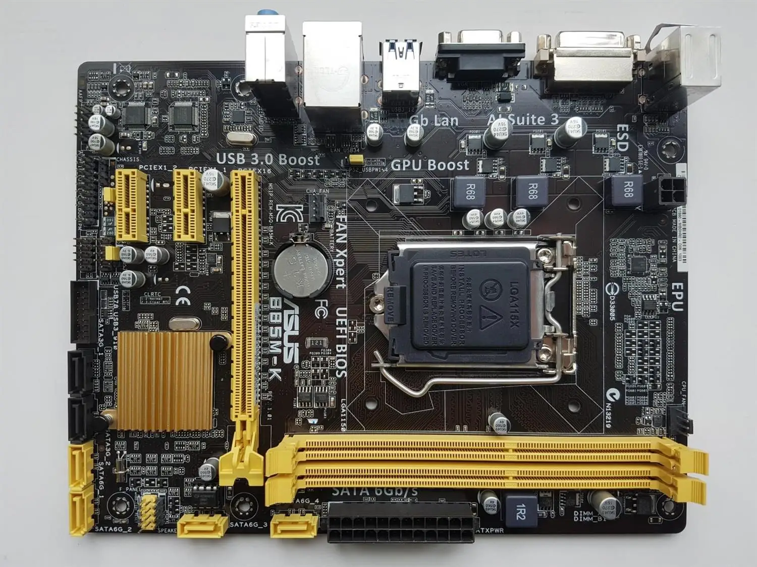 Used,for ASUS B85M K DDR3 LGA 1150 Intel B85 Desktop motherborad-in ...