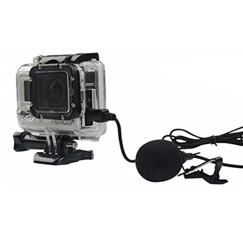 Besegad-Mini-USB-Directional-Mic-Microphone-with-Collar-Clip-for-Gopro ...