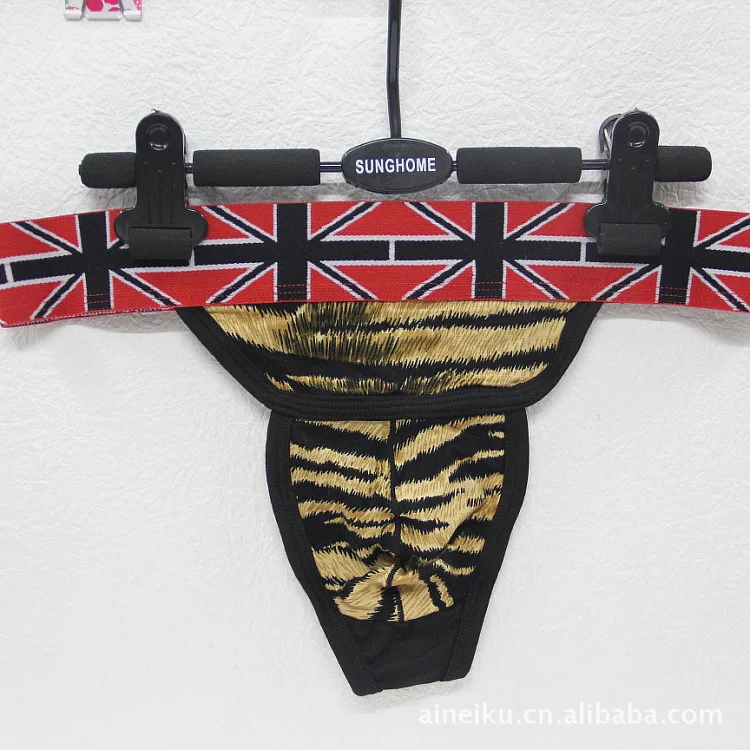 Sex-Gay-Boy-Men-Leopard-Print-G-String-Thong-Underwear-Lingerie-For ...