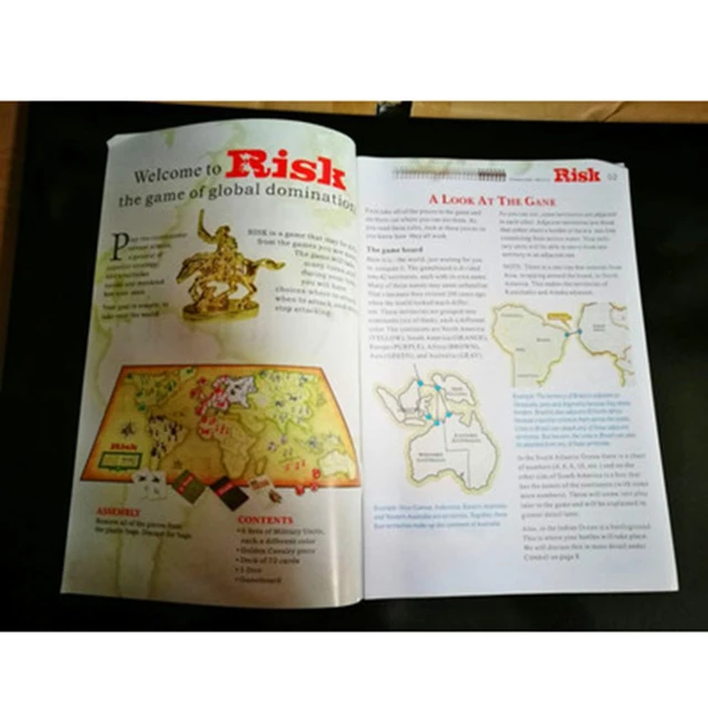 Risk Board Game Cards