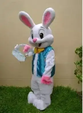 Rabbit Cartoon Fancy Dress Mascot Costume - KawaiiMerch.com