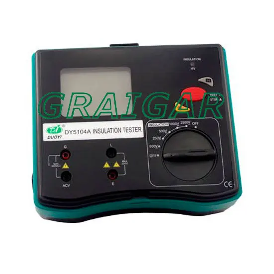 Dy5104a, Dy5105a Digital Insulation Resistance Tester - Resistance ...