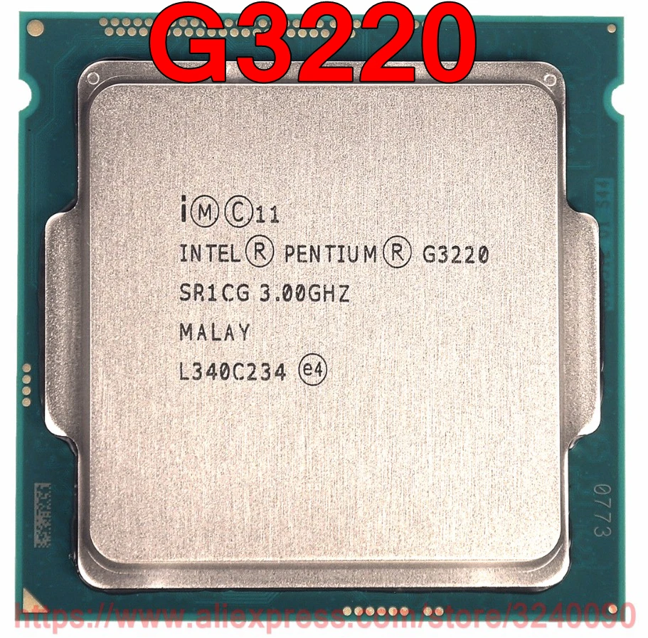 Original Intel Cpu Pentium G3220 Processor 3m Dual-core Socket 1150 ...