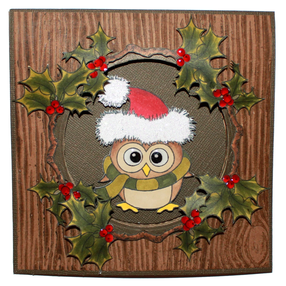 SP Christmas Owl Clear Rubber Stamps kids Clear Stamps And Dies For SP Christmas Owl Clear Rubber Stamps kids Clear Stamps And Dies For