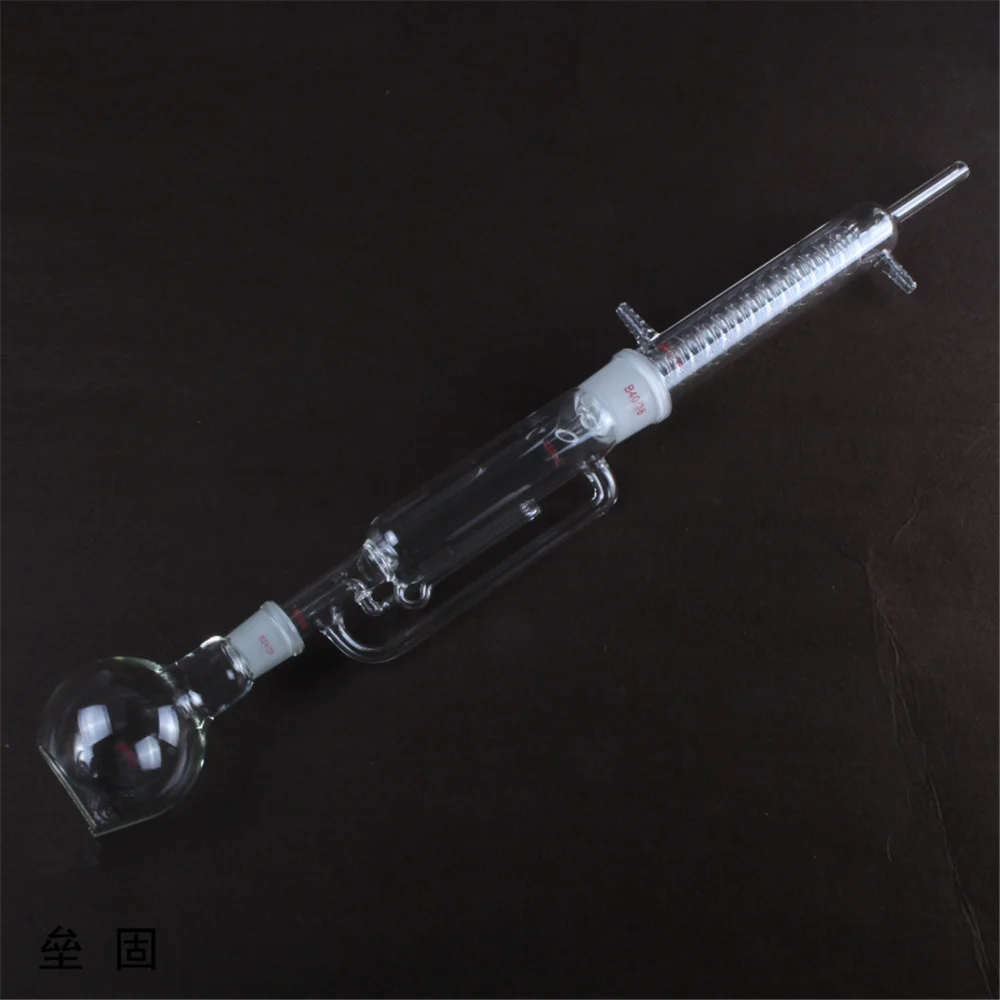 500ml-Glass-Soxhlet-Extractor-body-Graham-Condenser-Snake-Shape ...