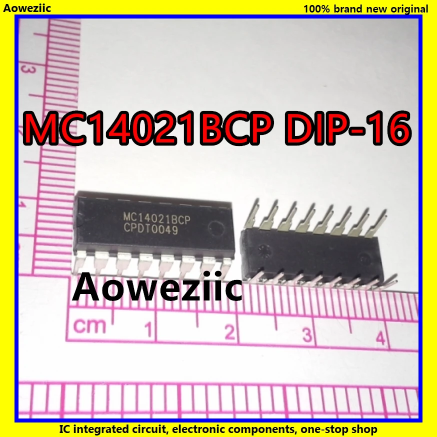 3pcs/lot Mc14021bcp Mc14021 14021 Dip-16 8-bit Static Shift Register Ic ...