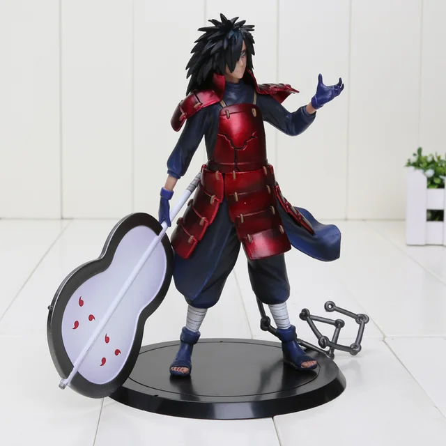 Special Offers 17cm Naruto Madara Uchiha PVC Action Figure Model Toys ...