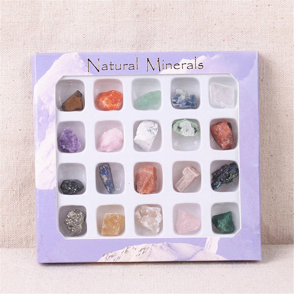 Collection Stone Kits Healing Crystal Natural Gemstone Souvenir Set of ...