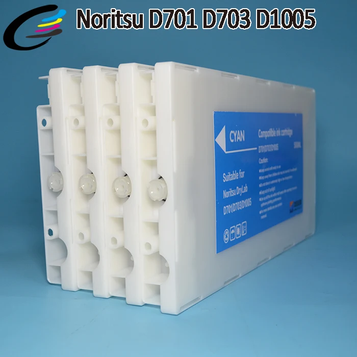 Noritsu D701 D703 D1005HR 용 500ML 리필 잉크 카트리지, 잉크 포함|ink cartridge ...