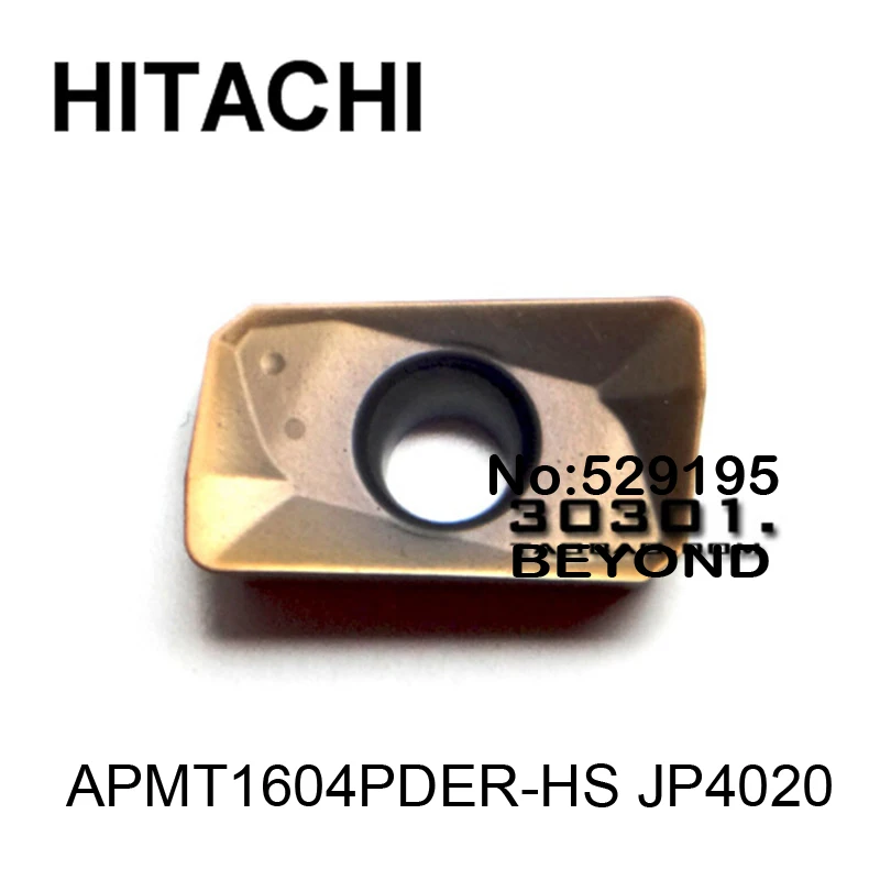 APMT1604PDER HS JP4020 HITACHI Carbide Tip Lathe Insert original APMT1604PDER HS JP4020 HITACHI Carbide Tip Lathe Insert original