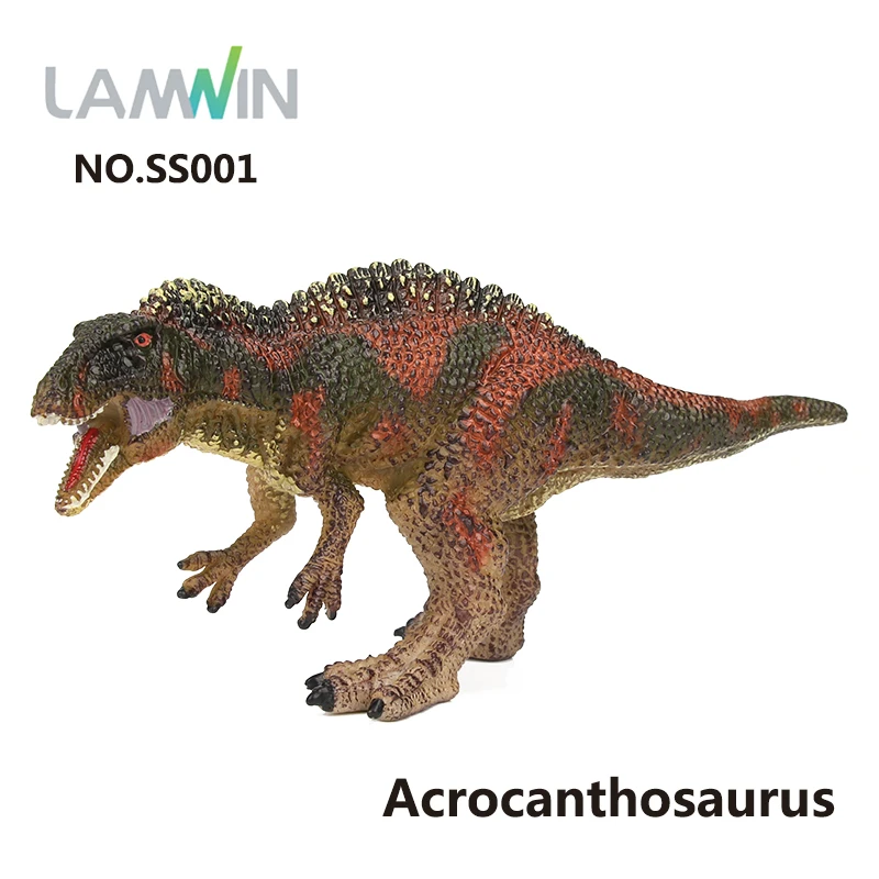 Lamwin Small Size Simulation Acrocanthosaurus Model Dinosaur Toy ...