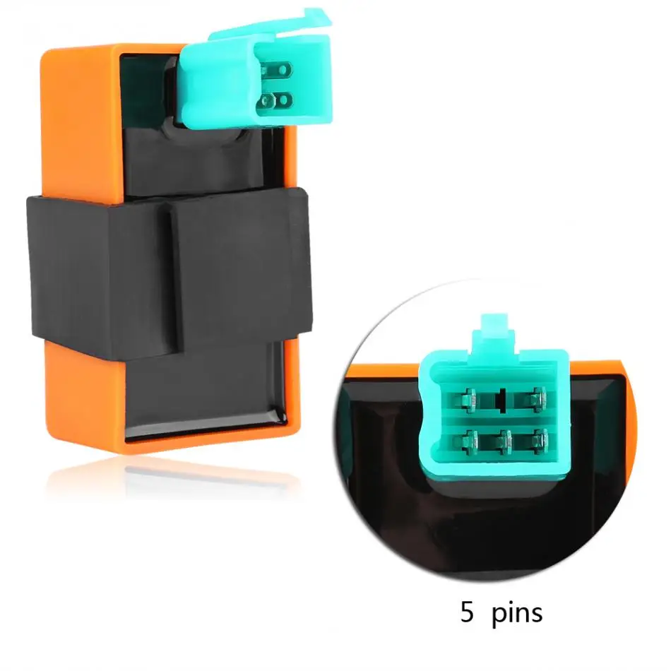 5 Pin CDI Box AC Fired Racing CDI Box for Motorcycle 50cc 70cc 90cc ...