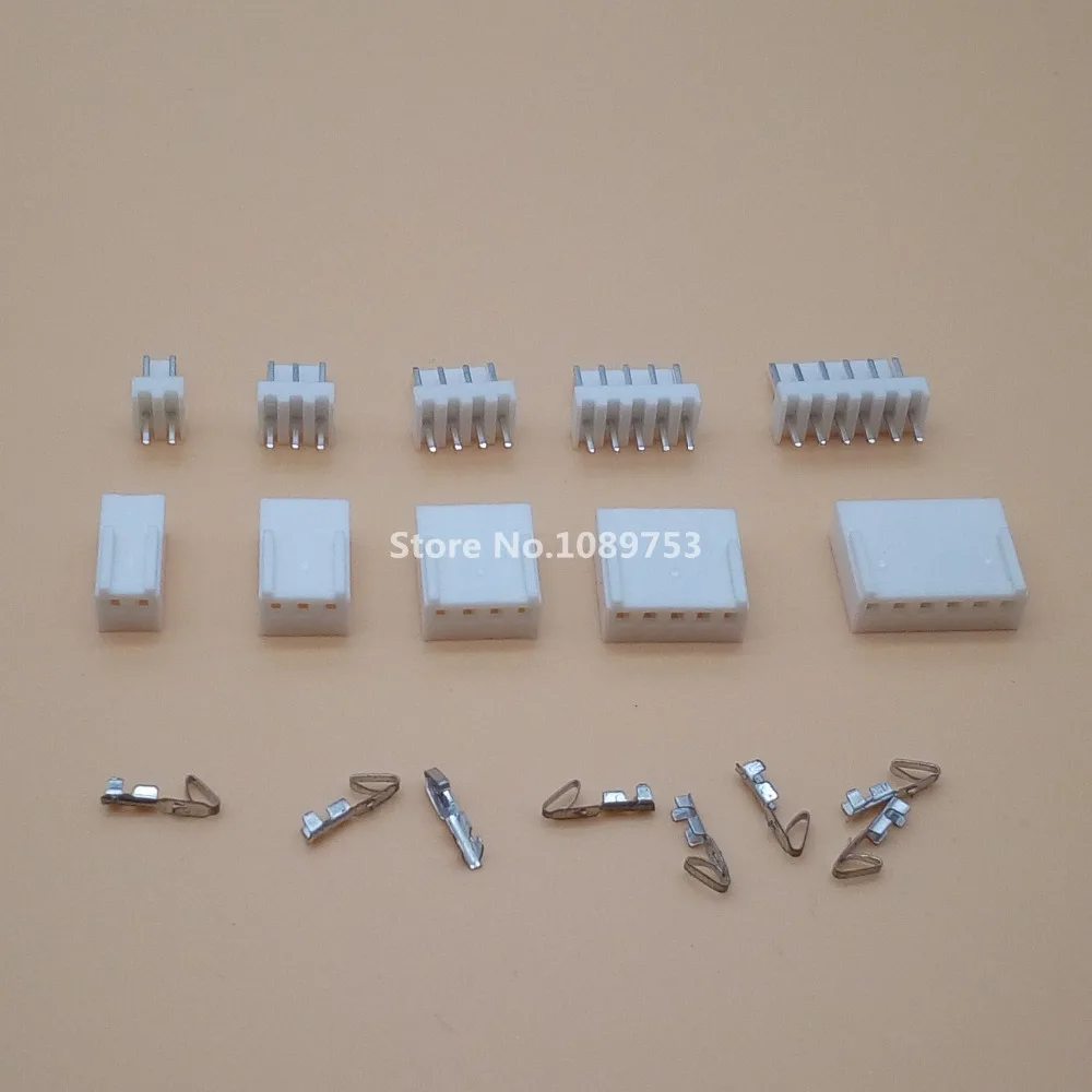 Cabezal de Pin recto 6p + carcasa + conector terminal 2,3mm KF2510 4,5, 2,54, 50SET/lote ...