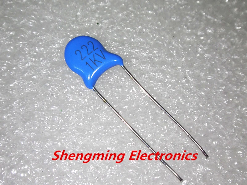 100pcs 1KV 2.2nF 222M 2200pF 1000V 고전압 세라믹 커패시터|ceramic capacitor|high ...