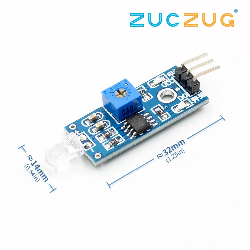 Lm393 Sensitive Control 3 Pin Photosensitive Diode Light Sensor Module ...