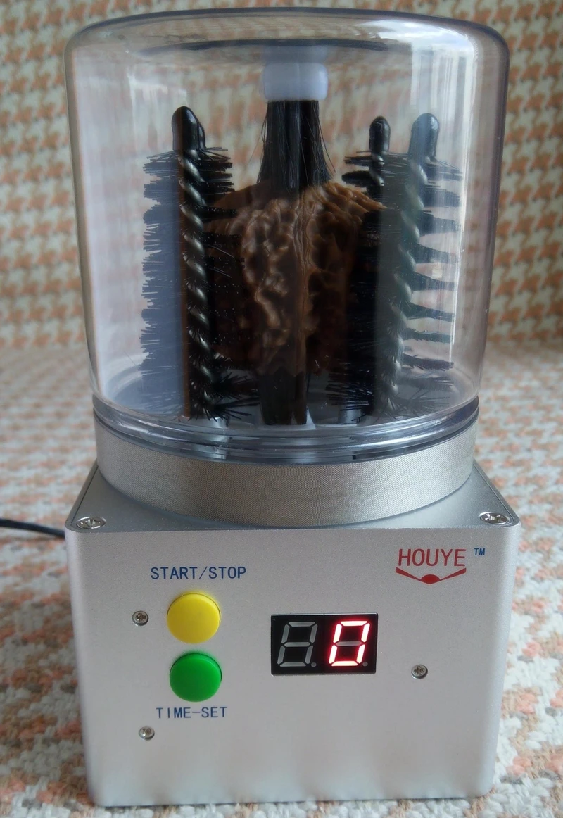 Electric Man playing walnut polishing machine automatic intelligent ...