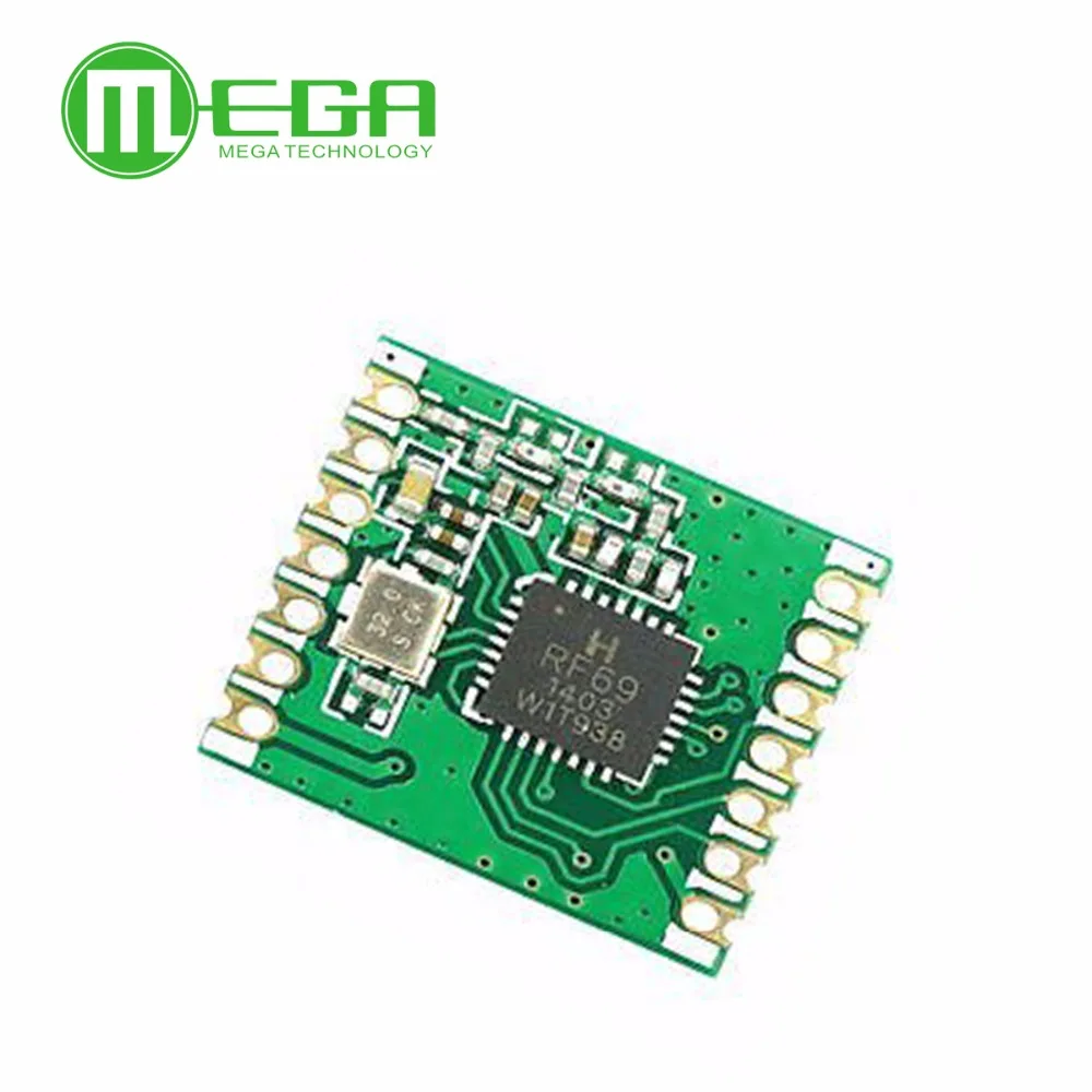 RFM69CW HopeRF 433Mhz Wireless Transceiver Temperature Sensor Module ...