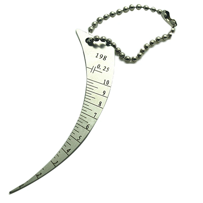 1 10mm Steel Taper Gauge Aperture Scale Wedge Feeler Double sided Scale ...