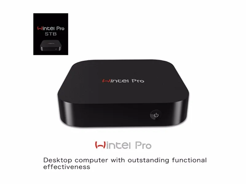 Wintel mini caixa de pc com windows 10 e ram, 10 peças, 2gb/32gb ...