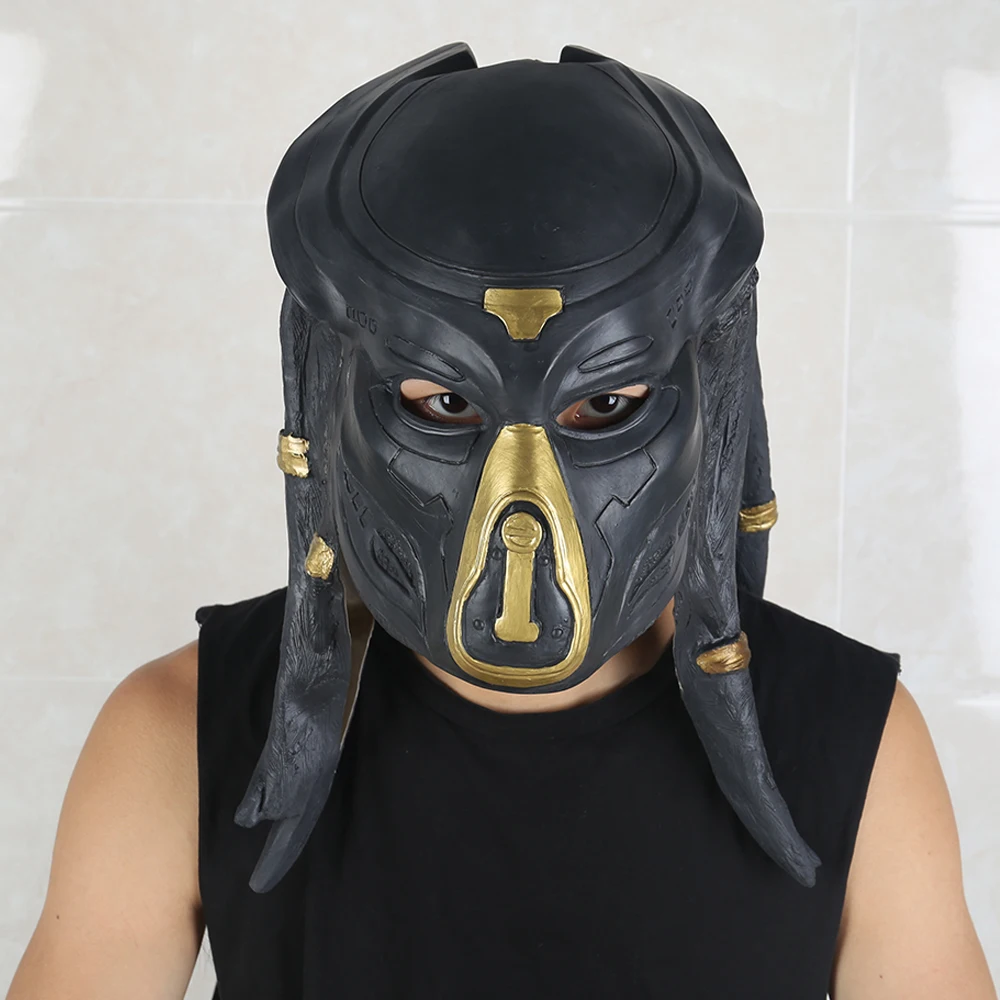 2018 Movie The Predator Cosplay Mask Latex Full Head Adult Unisex ...