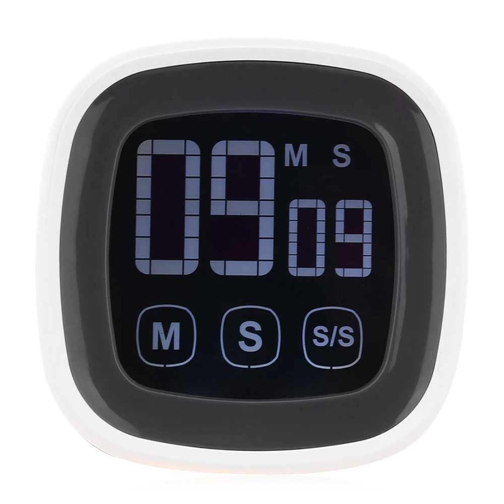 TS BN54 Digital LCD Touch Screen Kitchen Timer Buzzer Alarm with LED ...