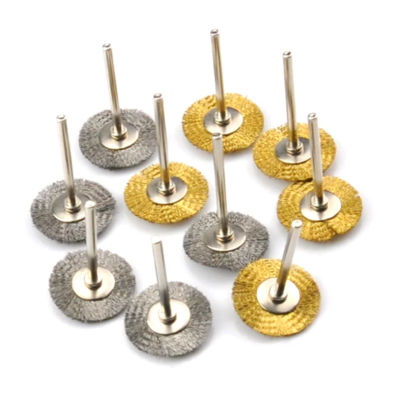 3mm Grinding brush with electric grinding head T steel/Copper wire ...