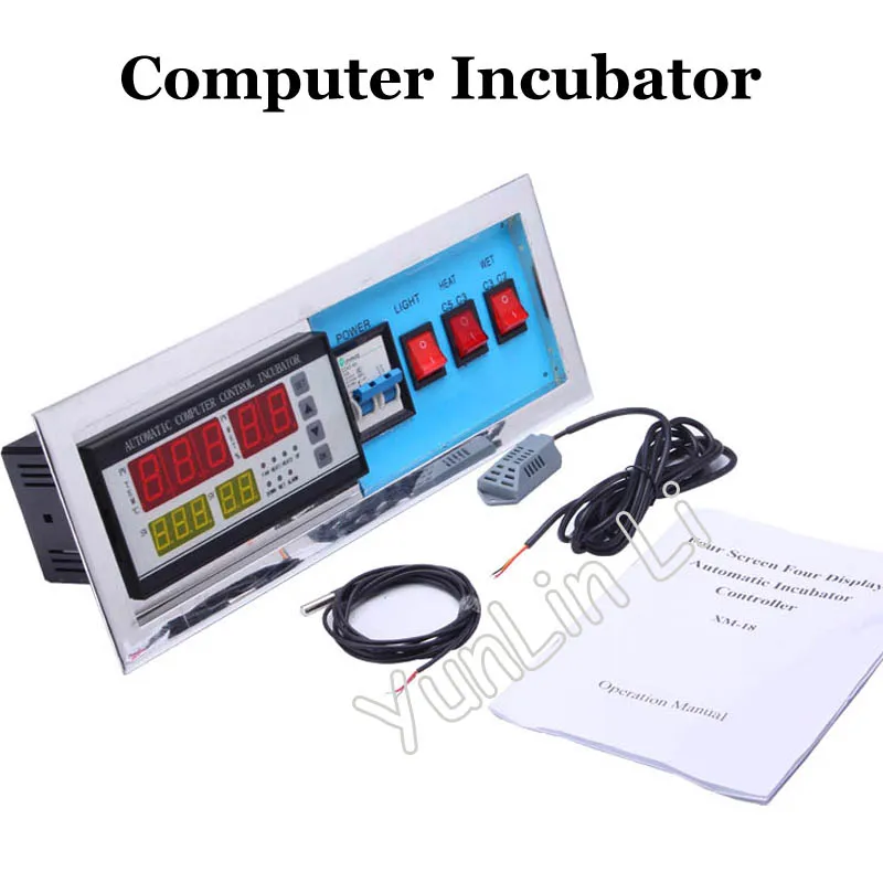 Automatic Computer Control Incubator Universal 220V LCD Display ...