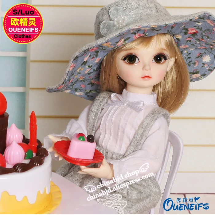 BJD SD Doll Clothes 1/6 Dress Suit with Small and Fresh Literature and ...