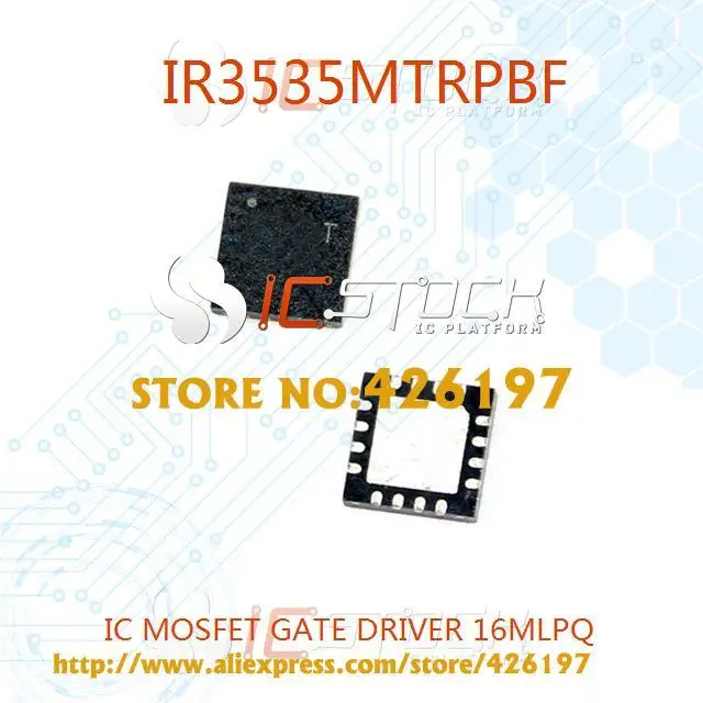 Envío Libre IR3535MTRPBF IC MOSFET GATE DRIVER 16 MLPQ 3535 IR3535 3 ...