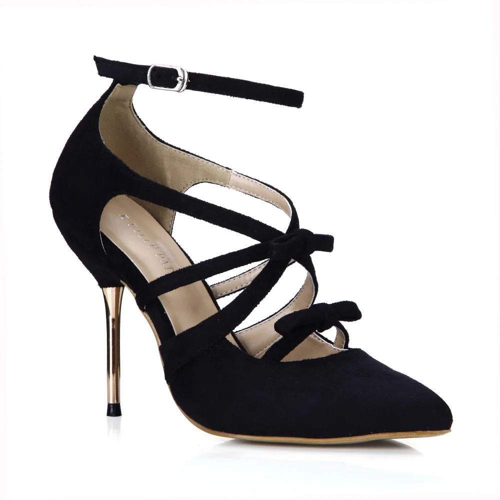 chaussure talon aiguille metal