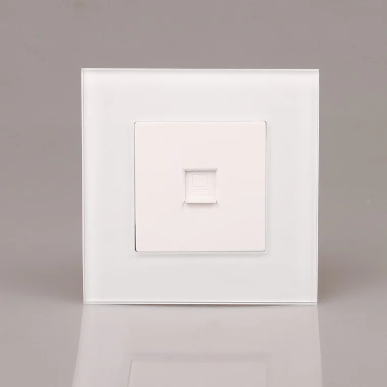 Internet socket, Lan cable port, PC socket outlet, wall socket, free ...