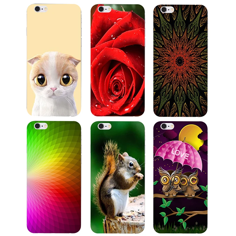 Soft TPU Silicone Case For Apple iPhone 5C original Back Cover Flower ...