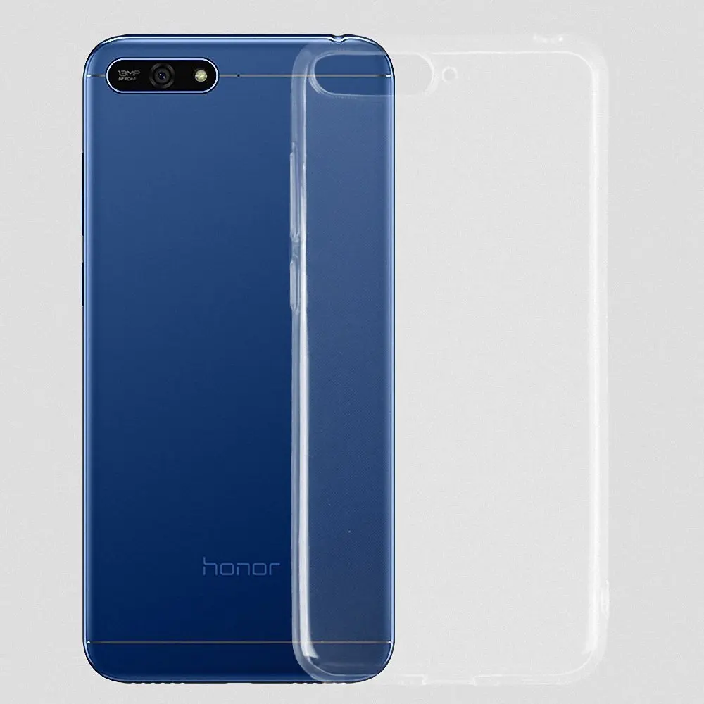 For Huawei Y6 2018 Case 5.7 Transparent Tpu Soft Case For Huawei Y6 ...