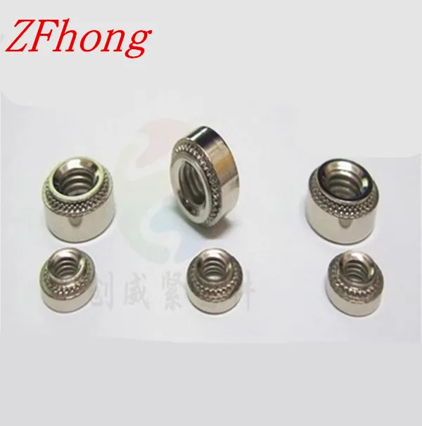 100PCS m8 stainless steel cls Self Clinching Nuts / Pressure riveting ...