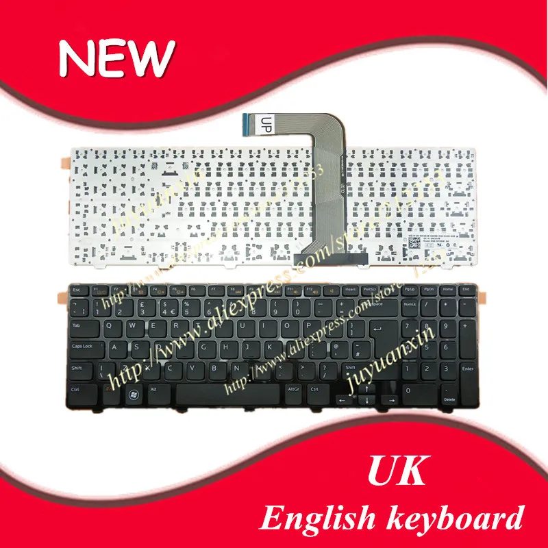 United Kingdom English keyboard For Dell Inspiron 15R N5110 M5110 N ...
