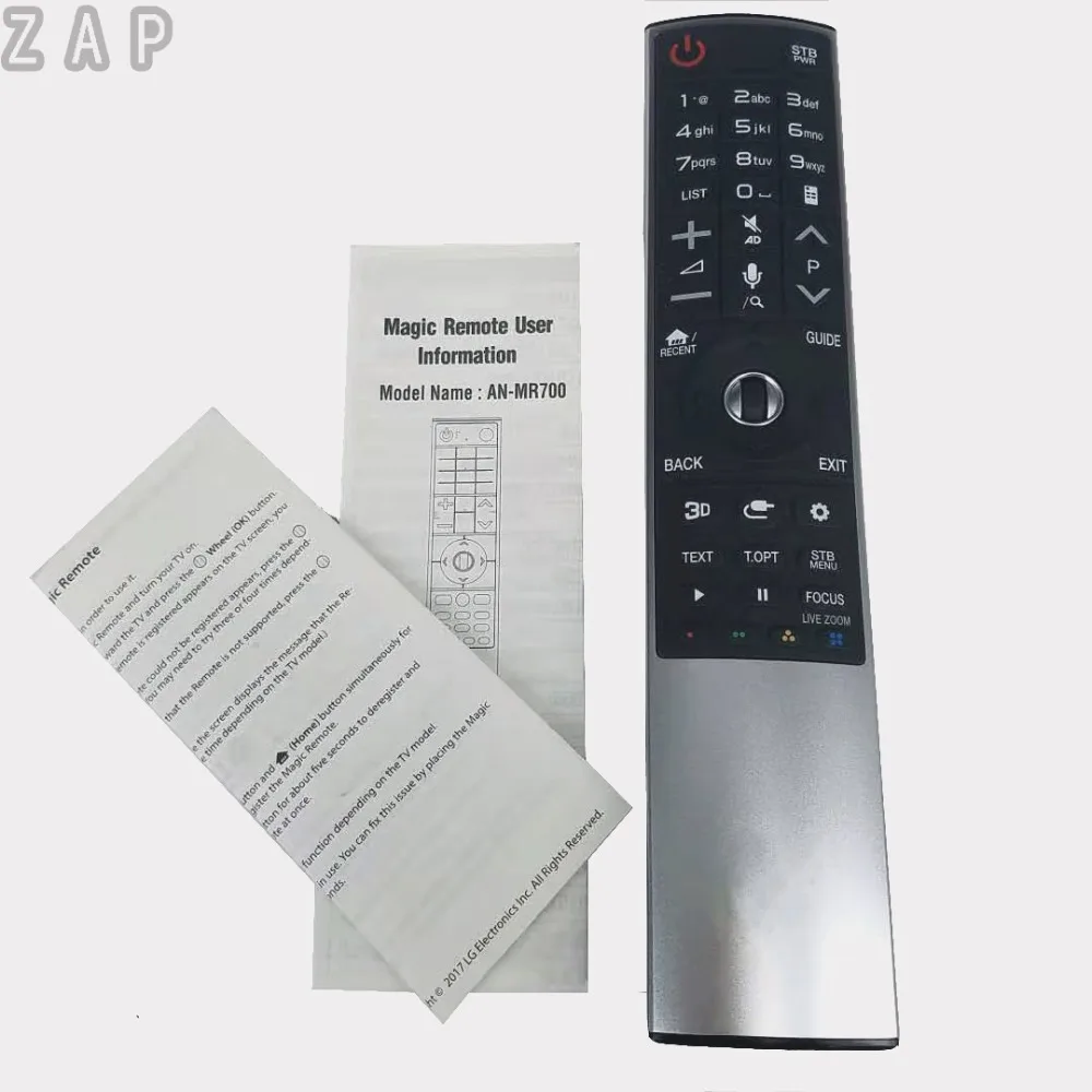 New Genuine Original For Lg Smart Tv An-mr700 Magic Remote Control ...