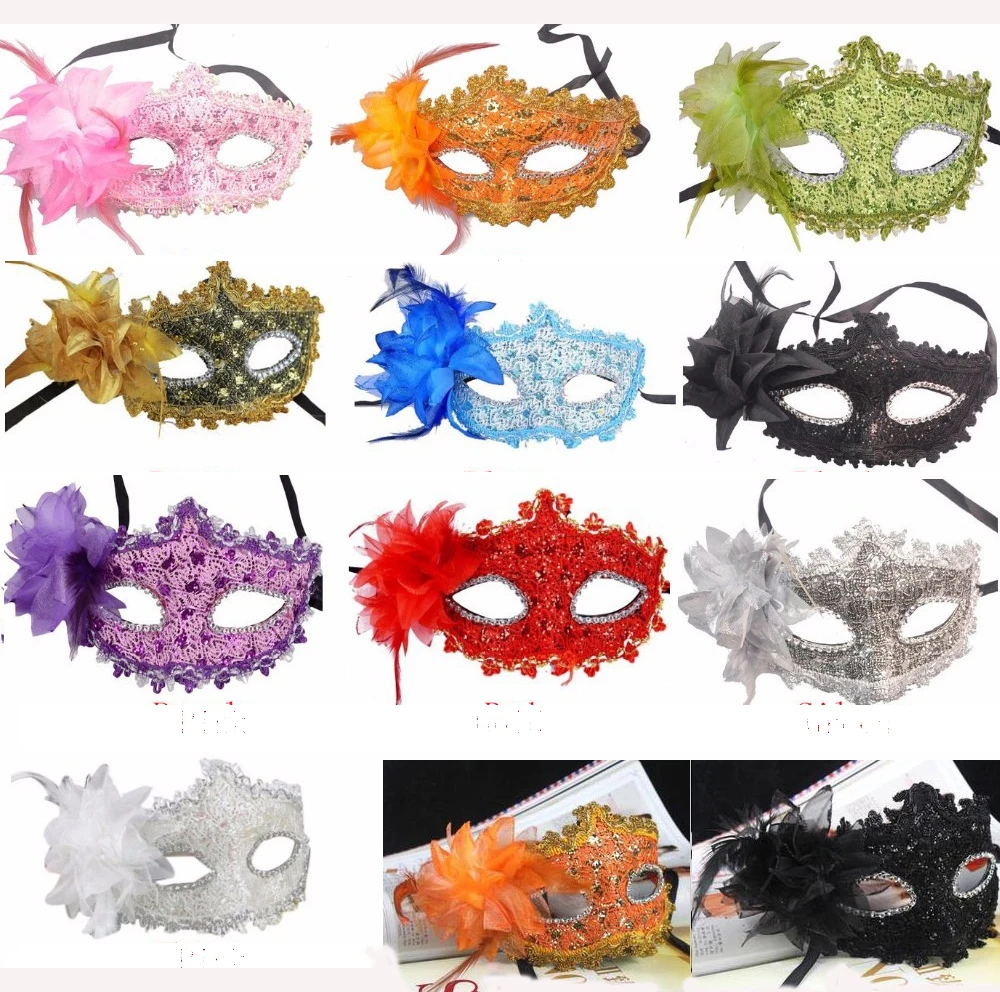 Masquerade Halloween Mask For Women Luxury Princess Sex Masks With ...