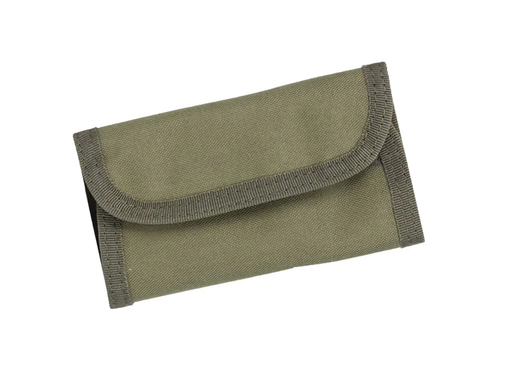 Tactical MP Wallet Money Bag Card Pouch Nylon 1000D Military Airsoft OD ...