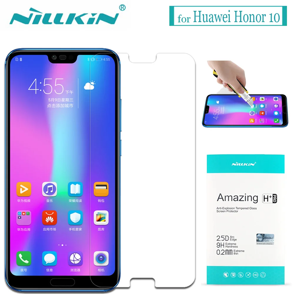Huawei Honor 10 Lite Tempered Glass Screen Protector Nillkin Amazing H ...