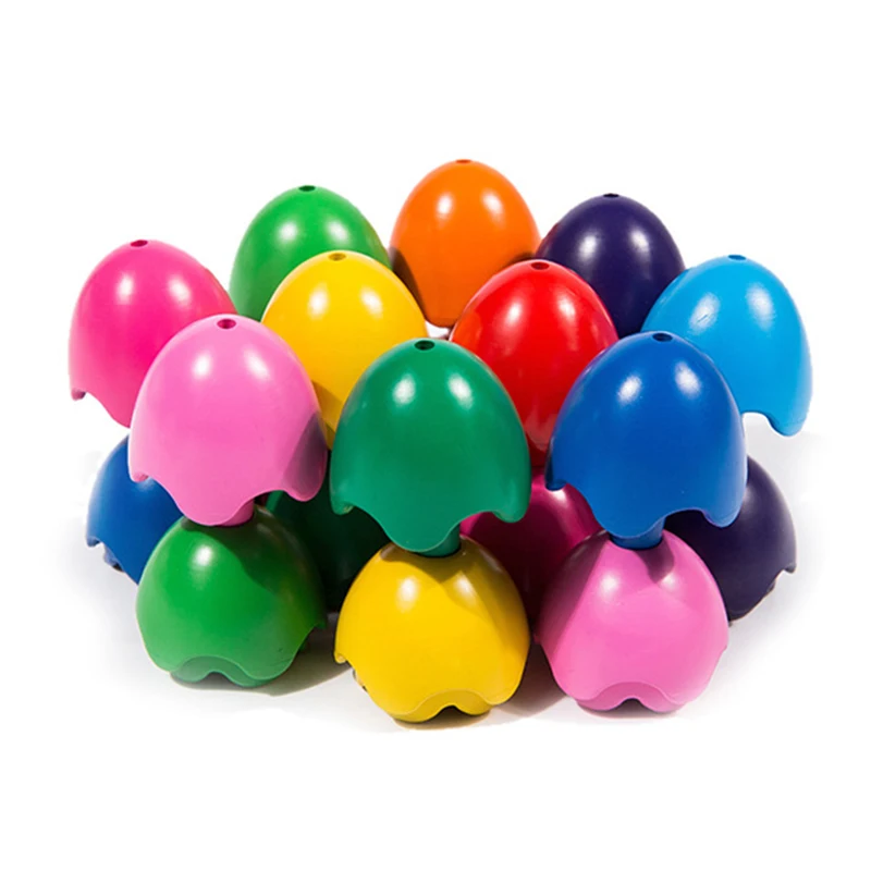 Non-Toxic Painting Crayons Creative Egg Pastel 6/9 Colors Art Drawing ...