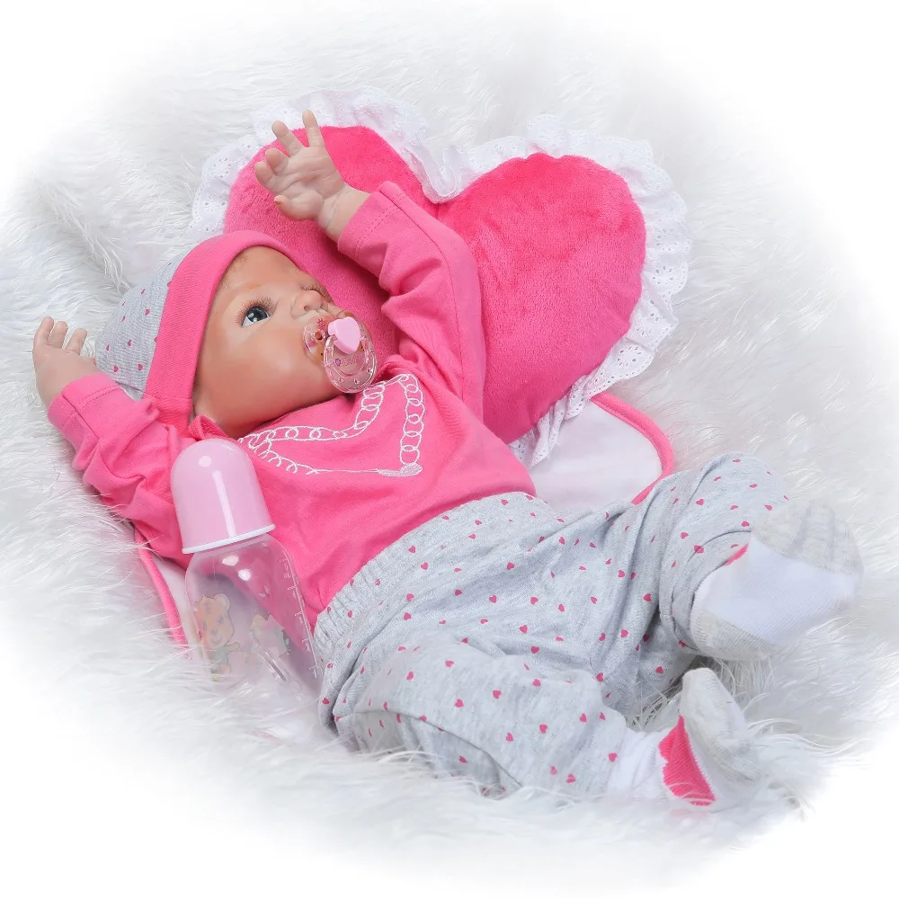 Boneca realista reborn baby, toda a boneca de vinil realista com frete ...
