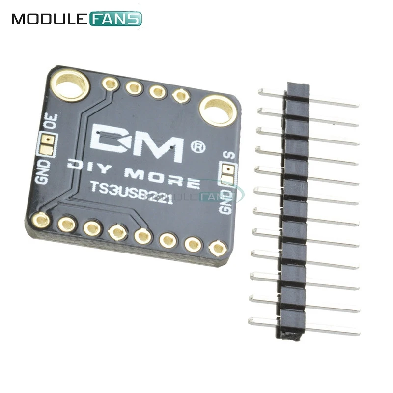 TS3USB221 High-Speed USB 2.0 (480Mbps) 1:2 Multiplexer To Demultiplexer ...