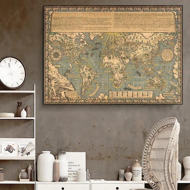 Atlantic Charter Map