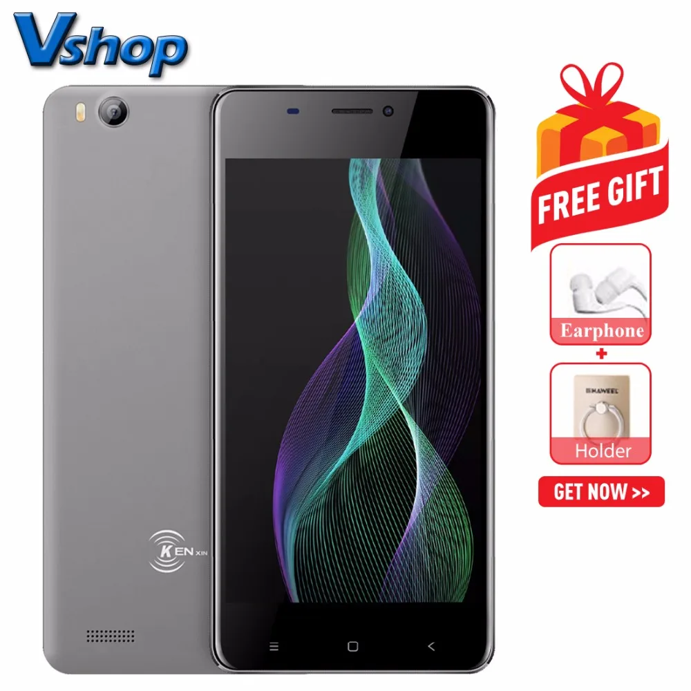 KEN XIN DA KENXINDA V5 3G Mobile Phones Android 7.0 1GB+8GB Quad Core ...