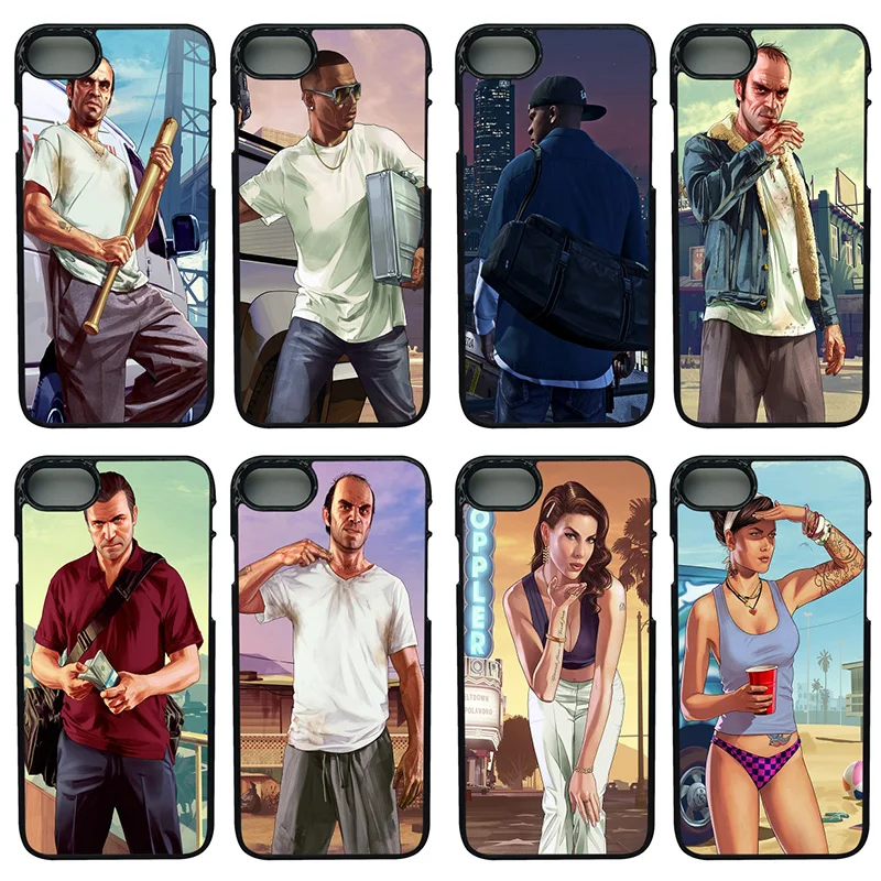 Funda dura para teléfono móvil San septi GTA Grand Theft Auto 5 para ...