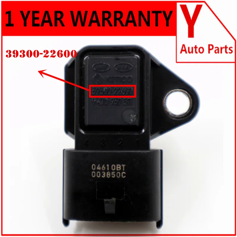 Absolute pressure sensor Map Sensor 39300 22600 For HYUNDAI&KIA Accent ...