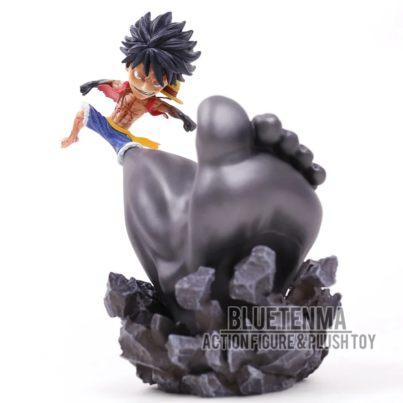 Anime One Piece Monkey D Luffy Gear Third Big Foot Ver. 1/8 Scale ...